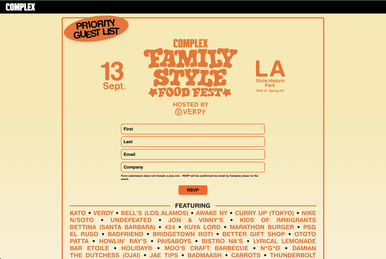 Family Style Fest LA 2025